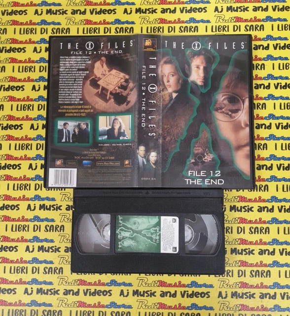 VHS FILM THE X FILES FILE 12 THE END 1998 david duchovny gillian ...