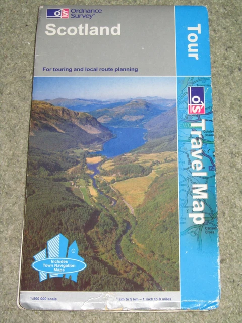 ORDNANCE SURVEY TOUR Map : Scotland - Scale 1:500,000 - 2003 £4.24 ...