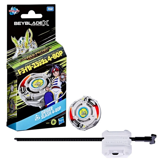 BEYBLADE X STARTER Pack - Toupie + lanceur X-Over Project - Driger ...