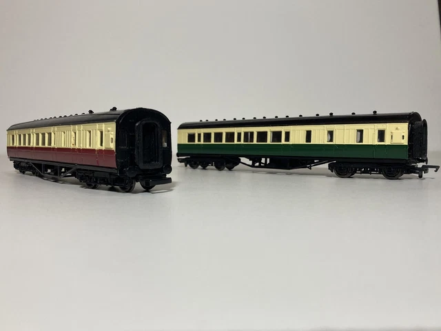 HO BACHMANN THOMAS And Friends Express Brake Coaches Green Red Lot Pair ...