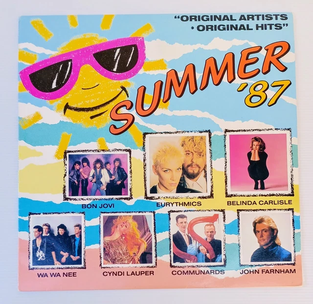 SUMMER '87 LP Vinyl Album (ft Bon Jovi, John Farnham, Cyndi Lauper ...