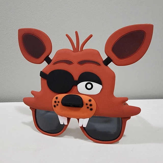 FIVE NIGHTS AT FREDDY'S Foxy Fox Character Shades Sun-Staches ...