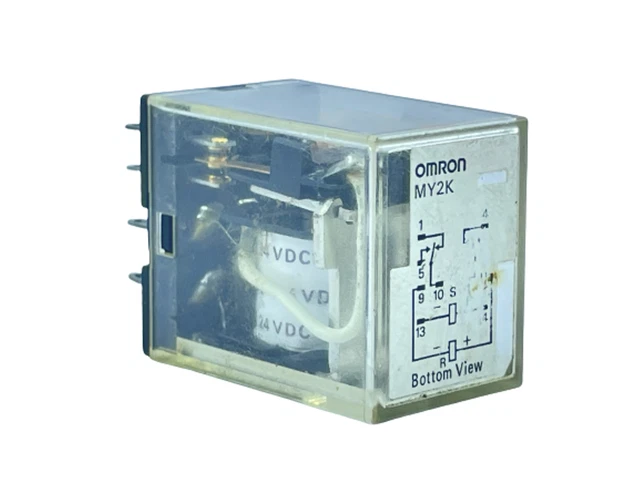OMRON MY2K LATCHING Power Relay 24VDC 3A DPDT EUR 27,95 - PicClick IT