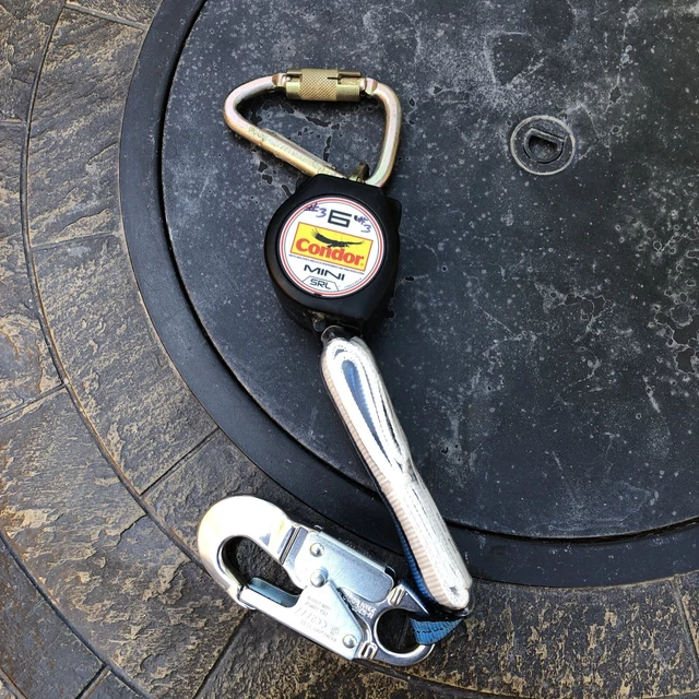 LOC 10C MINI línea de vida auto-retráctil individual/doble Condor 6 ...