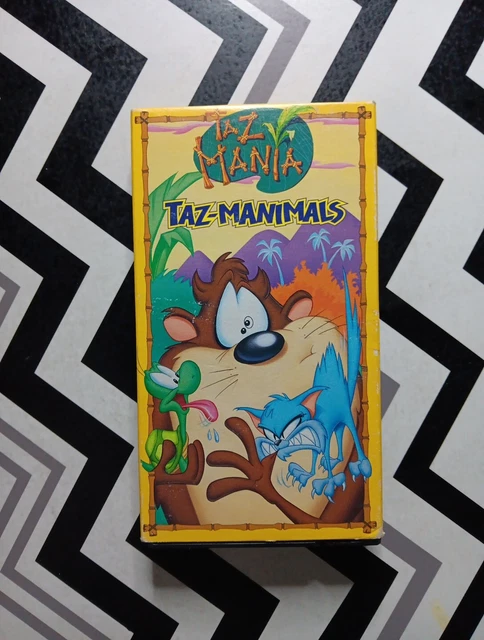 TAZ MANIA TAZ Manimals Looney Tunes WB VHS VIDEO Cartoon 1993 £3.76 ...