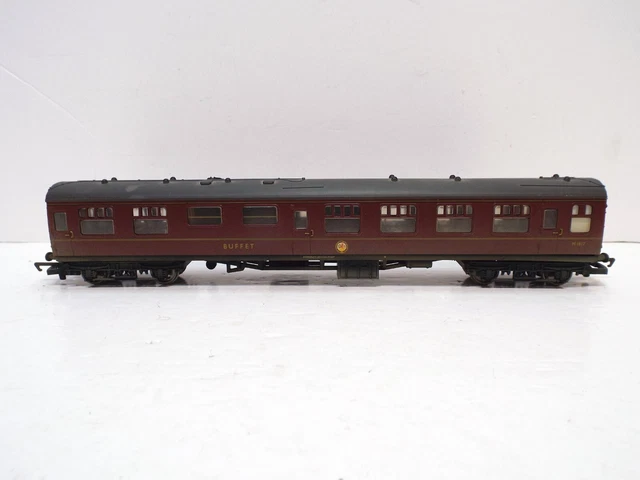 HORNBY R4203 BR Maroon Mk1 Buffer Car M1817 Weathered Very Good Unboxed ...