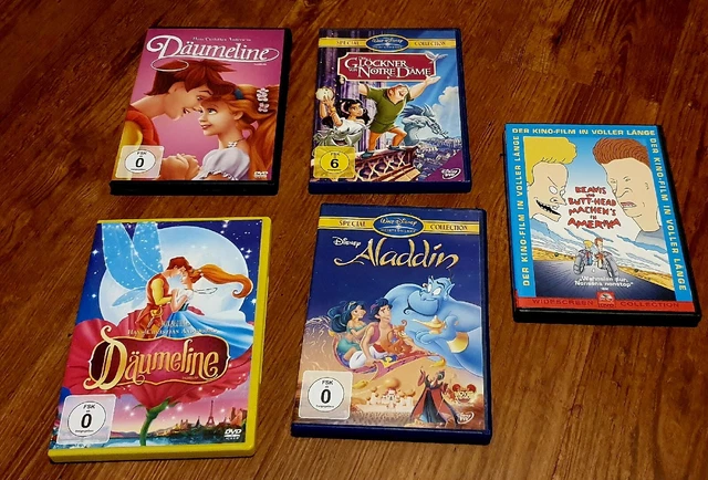 5 DVD FILME Sammlung Walt Disney Kinder Collection Konvolut EUR 9,99 ...