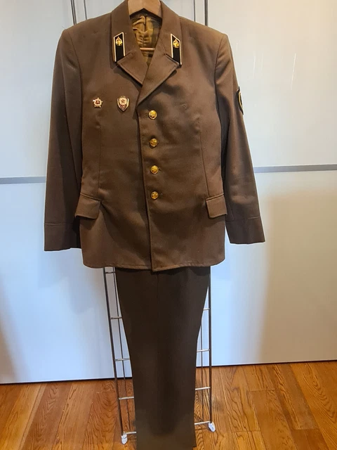 RARA UNIFORME SOLDATO del genio dell'URSS del 1986 CCCP UDSSR Soviet ...
