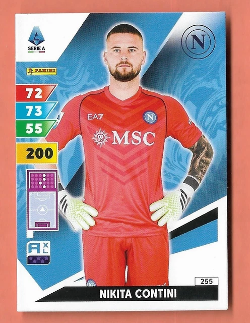 PANINI CALCIATORI ADRENALYN 2024-25 2025 CARD N.255 Nikita Contini ...
