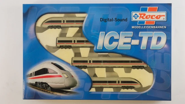 ROCO H0 63031 Triebzug Set ICE BR 605 DB 4 tlg. Gleichstrom Digital ...