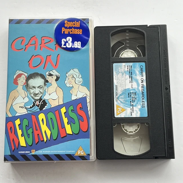 CARRY ON REGARDLESS 1961 British Comedy Film VHS Sid James Kenneth ...