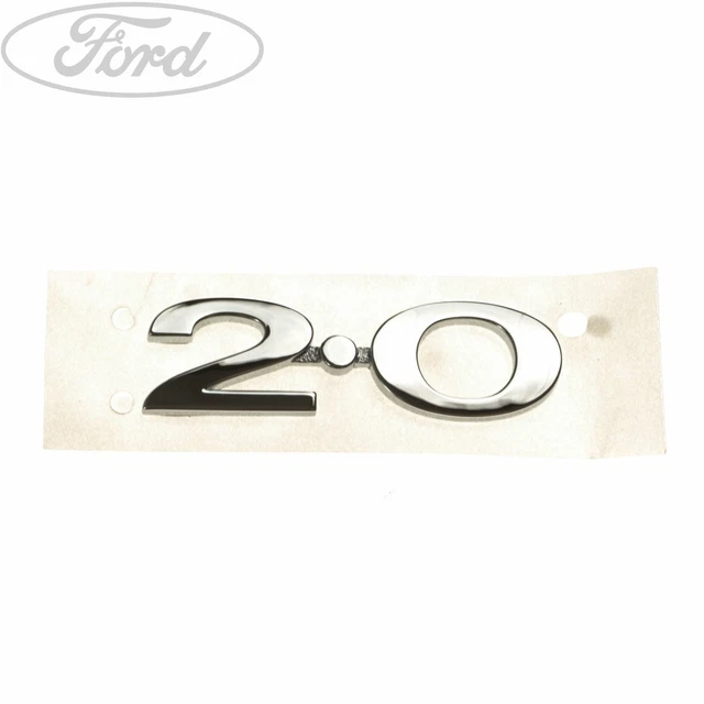 GENUINE FORD MONDEO Mk4 CMax Focus Mk2 S-Max 2.0 Name Plate Badge ...