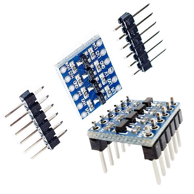 2-20X IIC 4 Way Logic Level Shifter Conversion Module Bi-Directional 3 ...