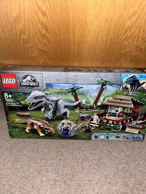LEGO. JURASSIC WORLD. 75941. Indominus Rex vs. Ankylosaurus. Nuovissimo ...
