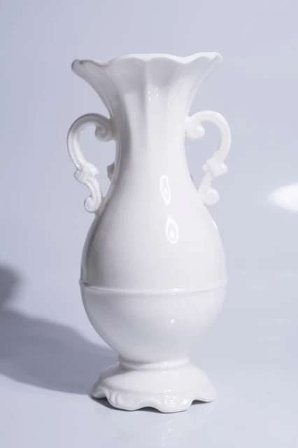 G G GEORGIAN Fine Bone China 5" White With Roses Bud Vase $18.25 ...
