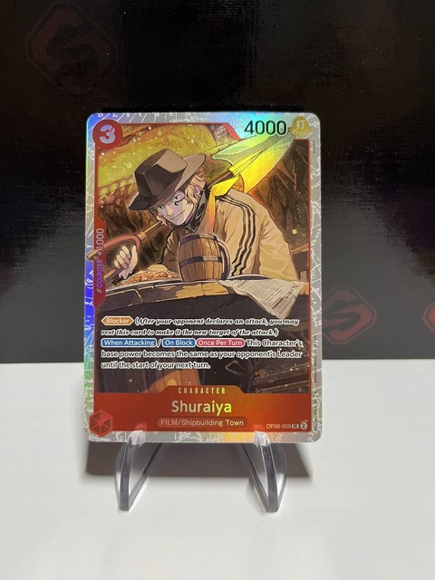 ONE PIECE TCG Shuraiya OP06-009 Secret Rare Wings of Captain /Karte EN NM EUR 6,99 - PicClick DE