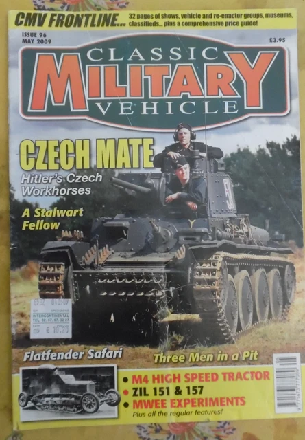 RIVISTA CLASSIC MILITARY Vehicle N.096 Czech Mate M4 High Speed Tractor EUR 6,00 - PicClick IT