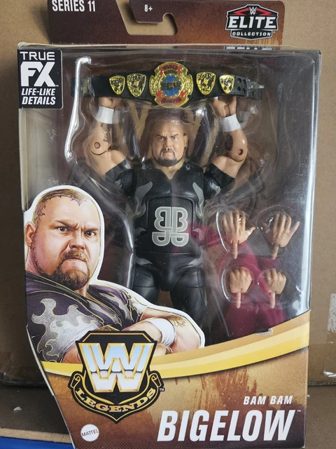 WWE MATTEL ELITE Legends Series 11 Bam Bam Bigelow Brand New Ecw £35.00 ...