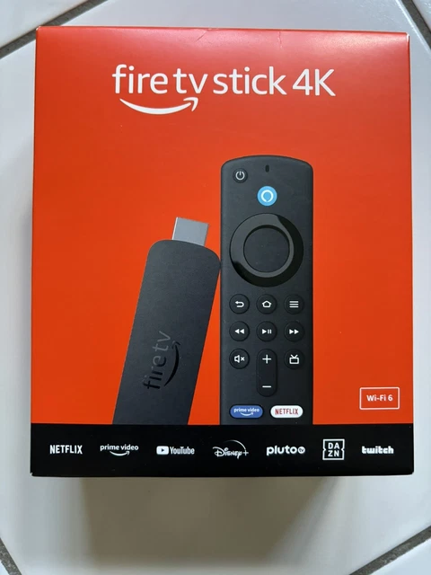 AMAZON FIRE TV Stick 4K (2. Generation) Medien-Streamer mit Wifi 6 EUR ...