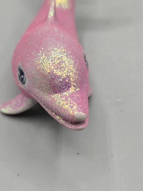 MATTEL BARBIE PINK Glitter Dolphin Sparkle Merliah Mermaid Replacement ...