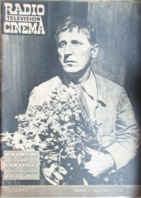 PROGRAMME RADIO CINÉMA TÉLÉVISION N° 549 de 1960 BOURVIL EUR 5,00 ...