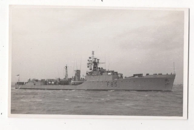 HMS KEPPEL ANTI Submarine Frigate F85 Royal Navy 3.5 x 5.5 Inch Photo ...