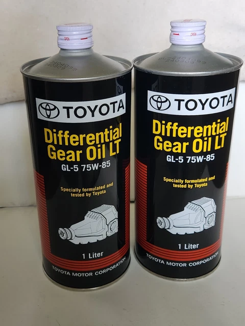 TOYOTA LEXUS GL-5 75W-85 Differential Gear Oil LT 2 Liters 08885-02906 ...