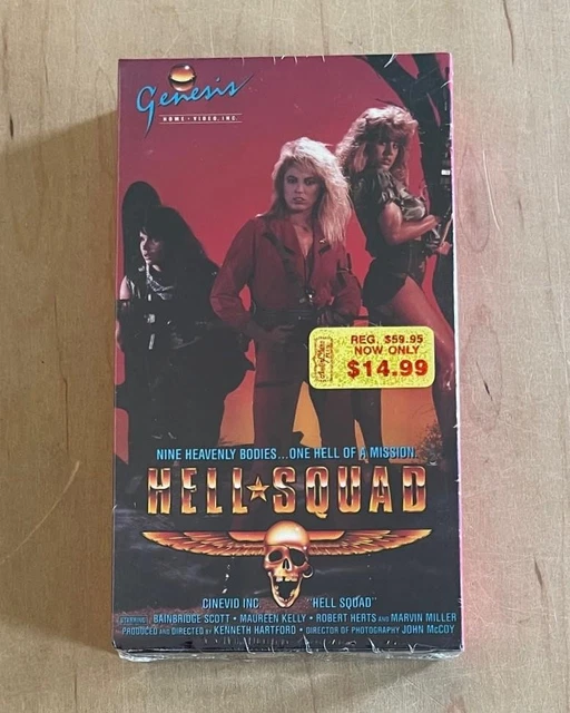 HELL SQUAD (1985) Sealed VHS Genesis Las Vegas Showgirl Commandos Action Sleaze £44.26 - PicClick UK
