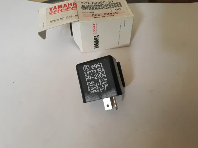GENUINE YAMAHA INDICATOR Flasher Relay 12V 3Y8-83350-21 SR125 96-97 ...