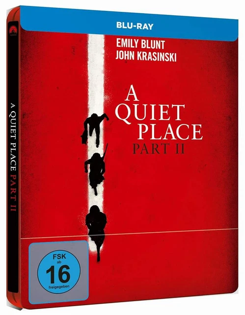 &A QUIET PLACE - PART II" - SciFi Horror - Emily Blunt - ltd BLU RAY ...