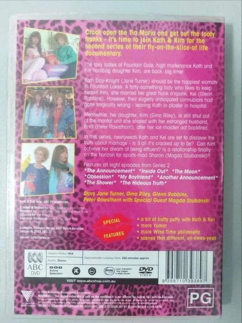 KATH & KIM : Series 2 Peter Rowsthorn 2003 DVD Free UK P&P Top-quality ...