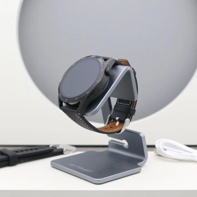 HUAWEI WATCH GT3 46 mm fascia nera Bluetooth iOS Android SmartWatch ...