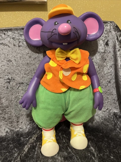 TOMY VINTAGE TALKING Rapping Rat In A Hat From Bananas In Pajamas 1995 ...