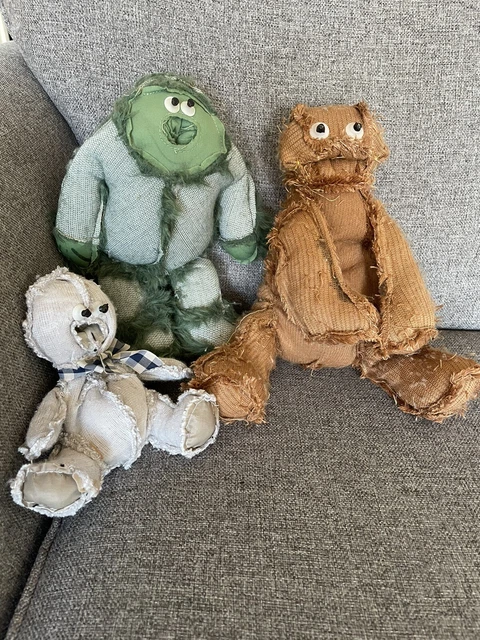 INSIDE OUT TEDDY Bears X 3. Paul Insect Copies Dismaland Kent Rogowski ...