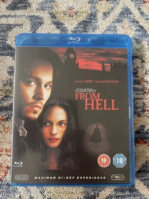 FROM HELL BLU-RAY (2007) Johnny Depp, Hughes (DIR) cert 18 EUR 7,56 - PicClick IT