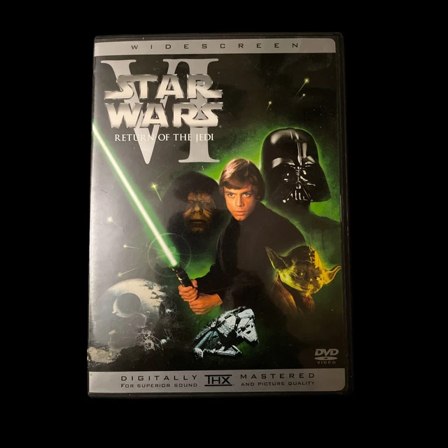 STAR WARS VI - Return of the Jedi (DVD, Widescreen, 1983) £5.10 ...