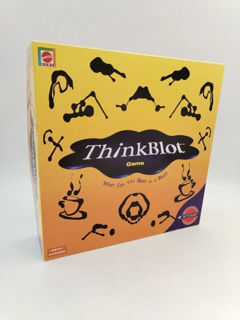 THINKBLOT GAME MATTEL Games Pictionary Jeux De Société Jeu EUR 26,80 ...