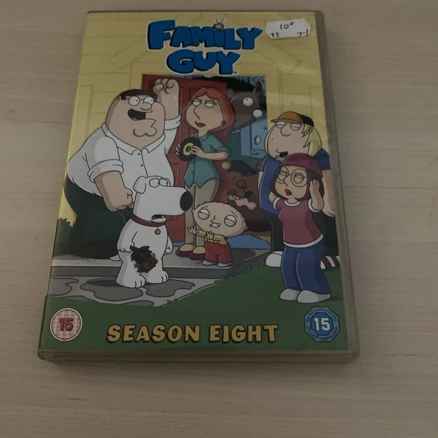 FAMILY GUY: SEASON Eight DVD (2009) Seth MacFarlane cert 15 3 discs ...