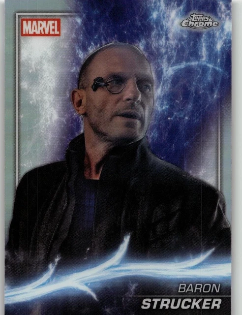 2025 TOPPS MARVEL Chrome Studios Baron Strucker Refractor £4.48 ...