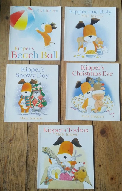 KIPPER THE DOG Book Bundle x 5 Books By Mick Inkpen £12.99 - PicClick UK