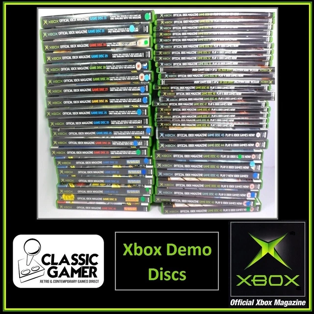 OFFICIAL XBOX MAGAZINE Boxed Games Demo Discs (Original Xbox) Pick From ...
