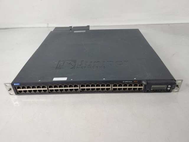 JUNIPER NETWORKS EX 4200 Series EX4200-48P 48-Port Gigabit Ethernet ...
