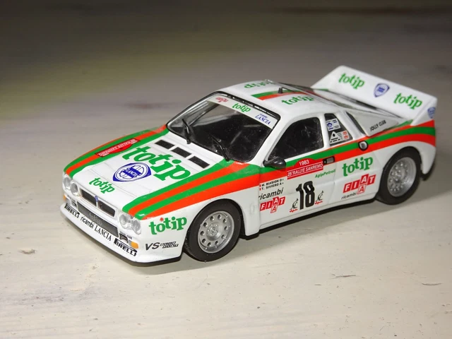 LANCIA 037 RALLY Sanremo 1983 Totip Biasion #18 1:43 voiture rallye EUR ... LANCIA 037 RALLY Sanremo 1983 Totip Biasion #18 1:43 voiture rallye EUR ...