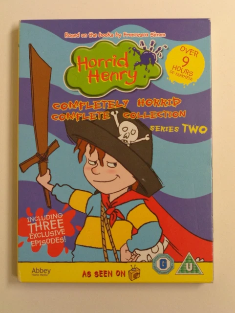 HORRID HENRY COMPLETELY Horrid Complete Collection Series Two DVD Box ...