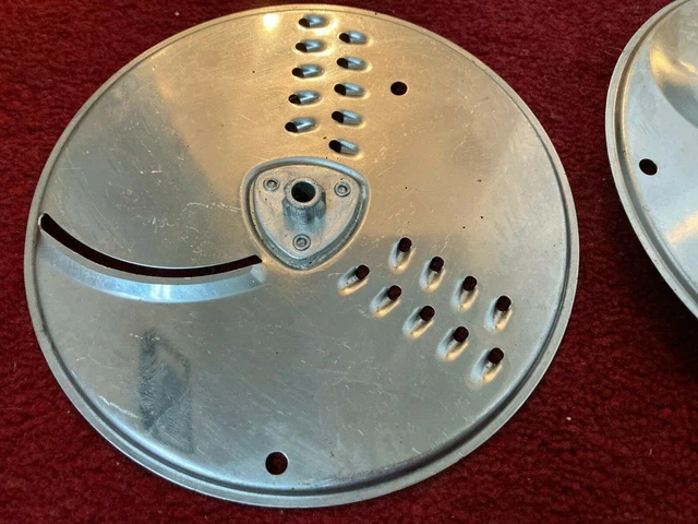 2 KENWOOD GOUMET Food Processor Grating ,Slicing Discs Restaurant ...