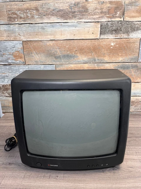 VINTAGE TATUNG 14 Inches CRT TV Retro Gaming Monitor RF Input £69.99 ...