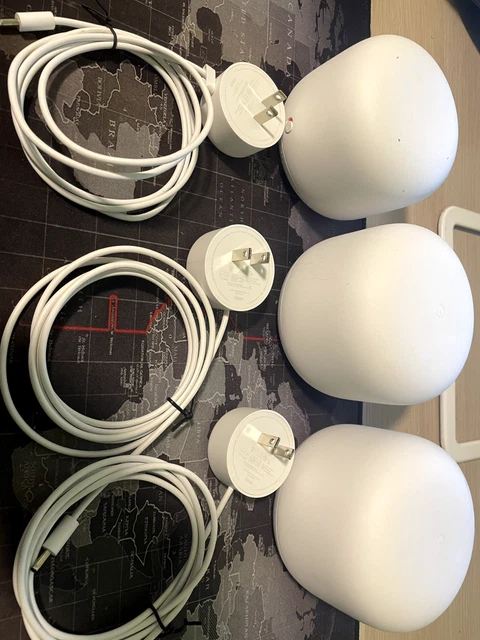 GOOGLE NEST WIFI - Mesh Router H2D 2 router + 1 Point $33.00 - PicClick