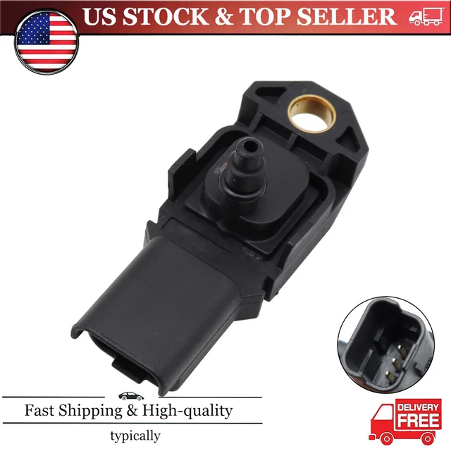 SPORT MAP Manifold Absolute Pressure Sensor 5.0L For Land Rover LR4 ...