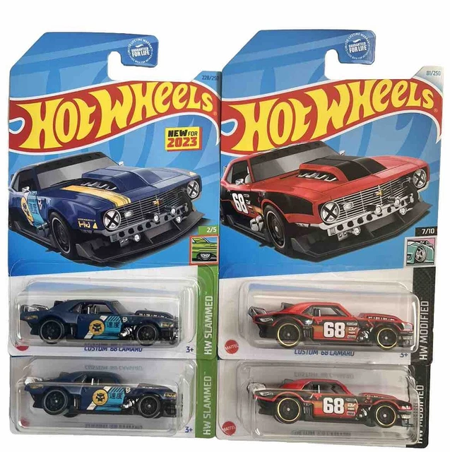 Hot Wheels Custom 68 Camaro Hw Modified 2024 And Hw Slammed 2023 Series