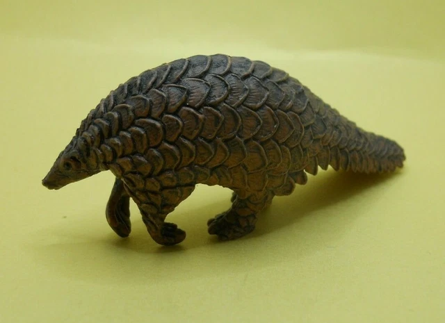 SCHLEICH DA BARBAPUFFO - 14757 PANGOLINO GIGANTE GIANT PANGOLIN RARE ...
